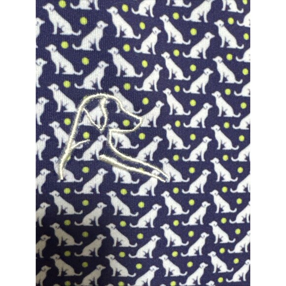 Rhoback | Shirts | Rhoback Size M Polo Shirt Blue Dog Pup Tennis Ball ...